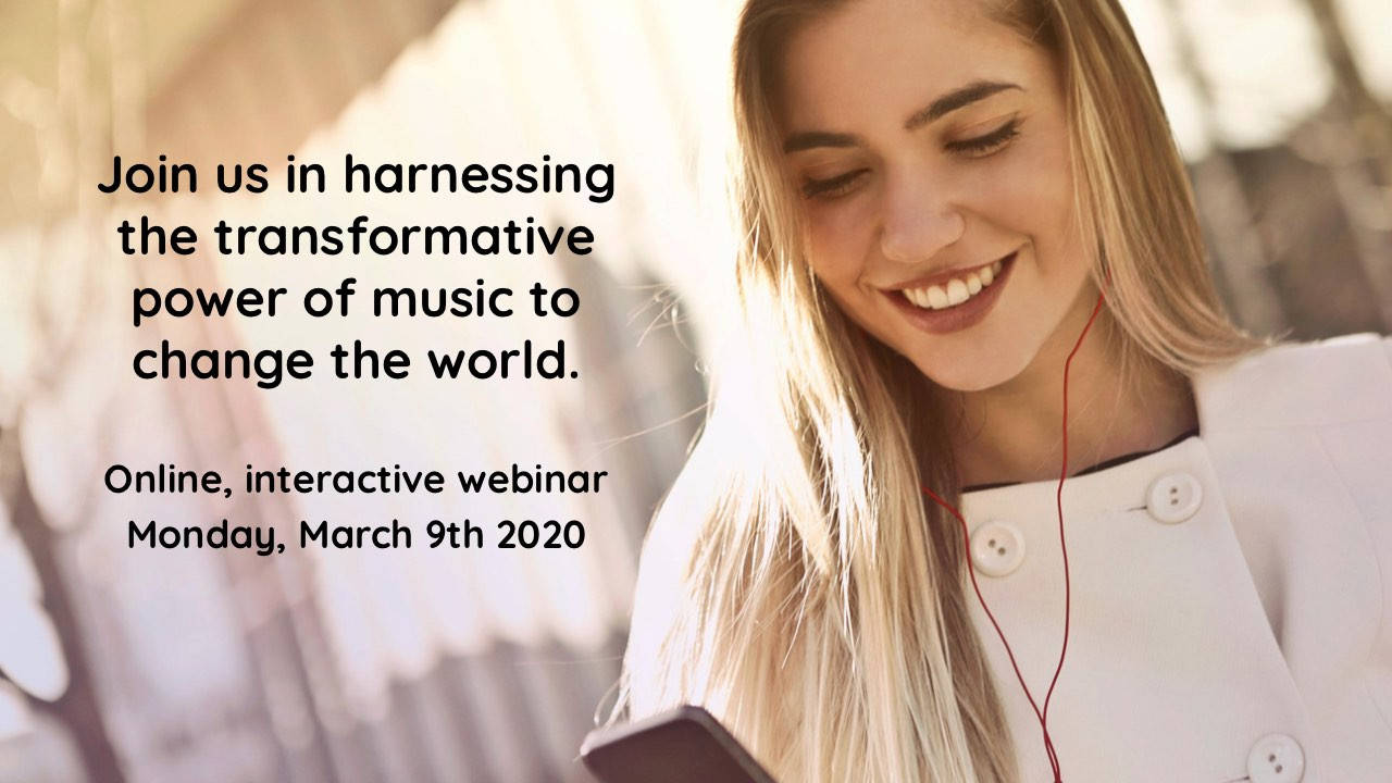 We're exploring how music can shape culture. Join us?