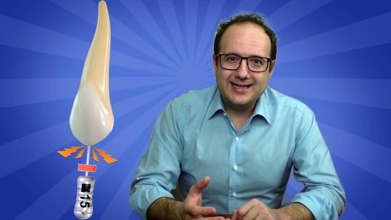 Porque é que custa passar uma lima 15 depois de uma 10?