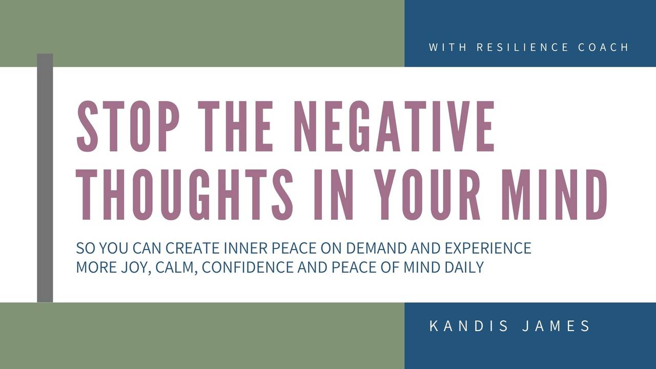 How to Stop the Negative Thought Spirals in Your Head