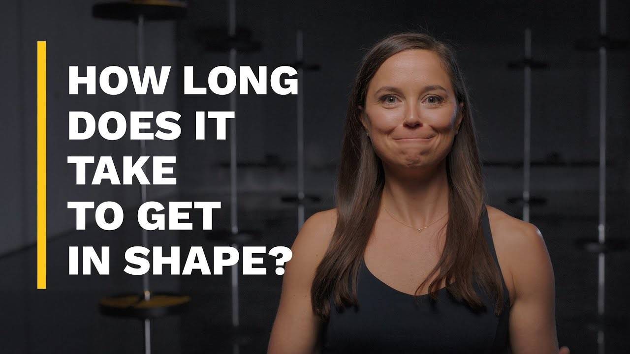 How Long Does It Take to Get Into Shape and Out of Shape?