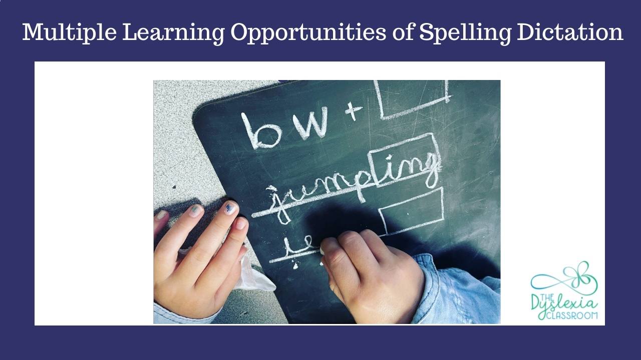 The Multiple Learning Opportunities of a Spelling Dictation Lesson