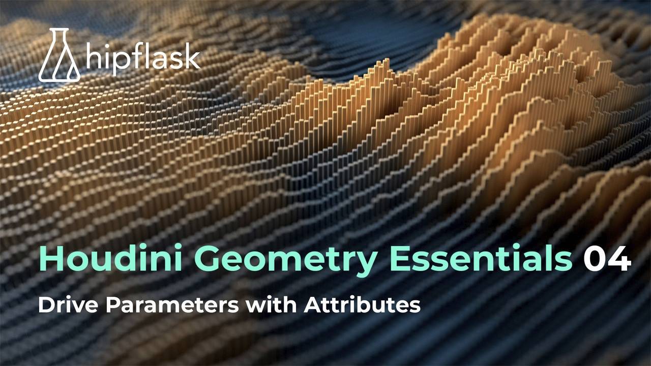 Houdini Geometry Essentials 04 Drive Parameters With Attributes