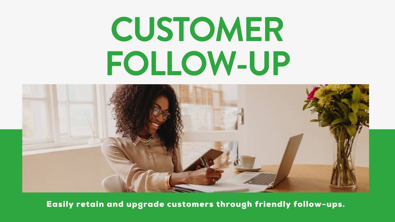 Follow-Up Marketing with Customers