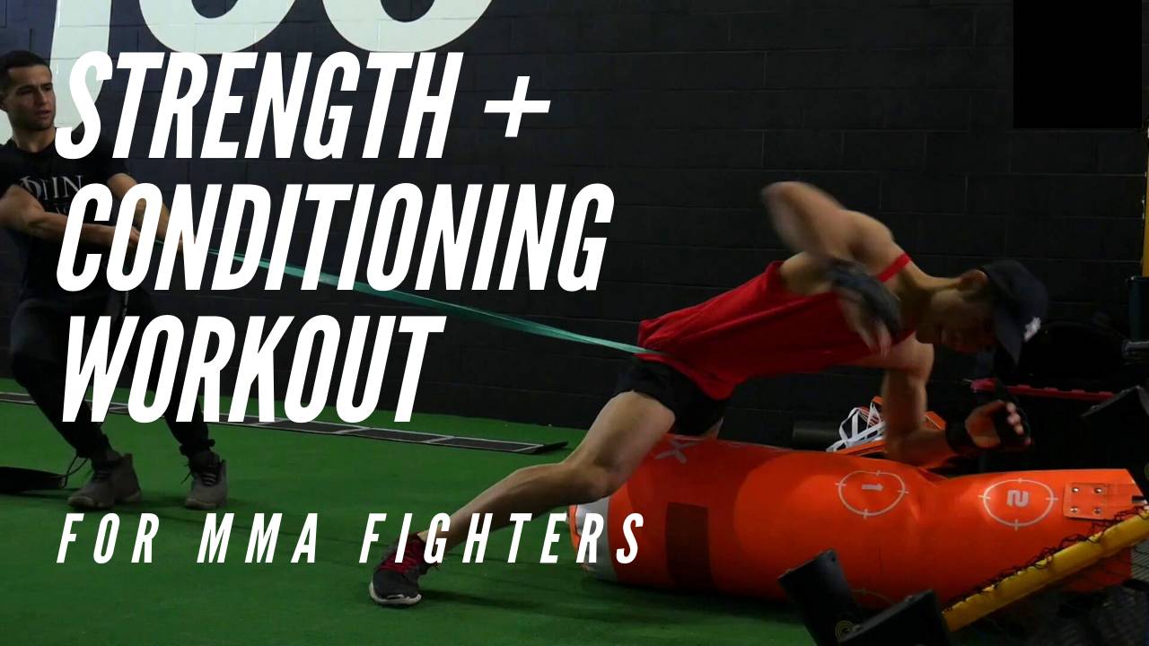 Pro MMA Fighter Strength & Conditioning Workout