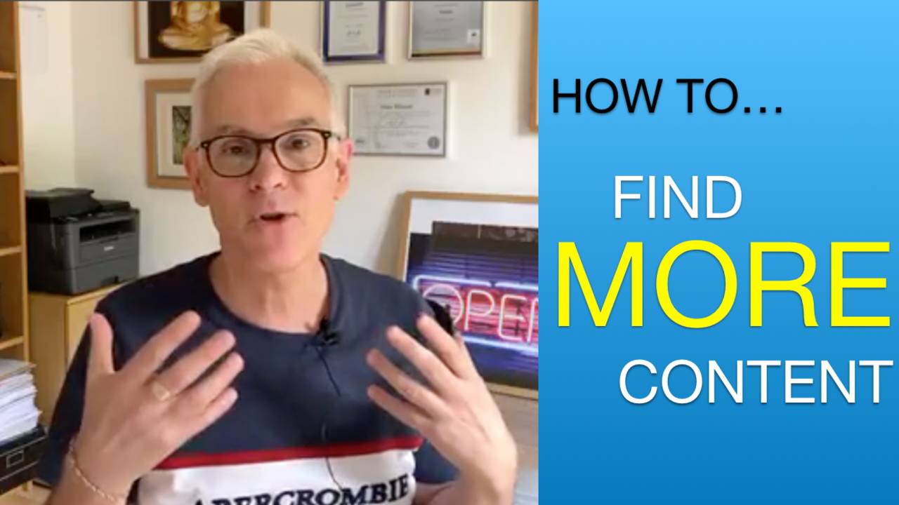 How To Find Content