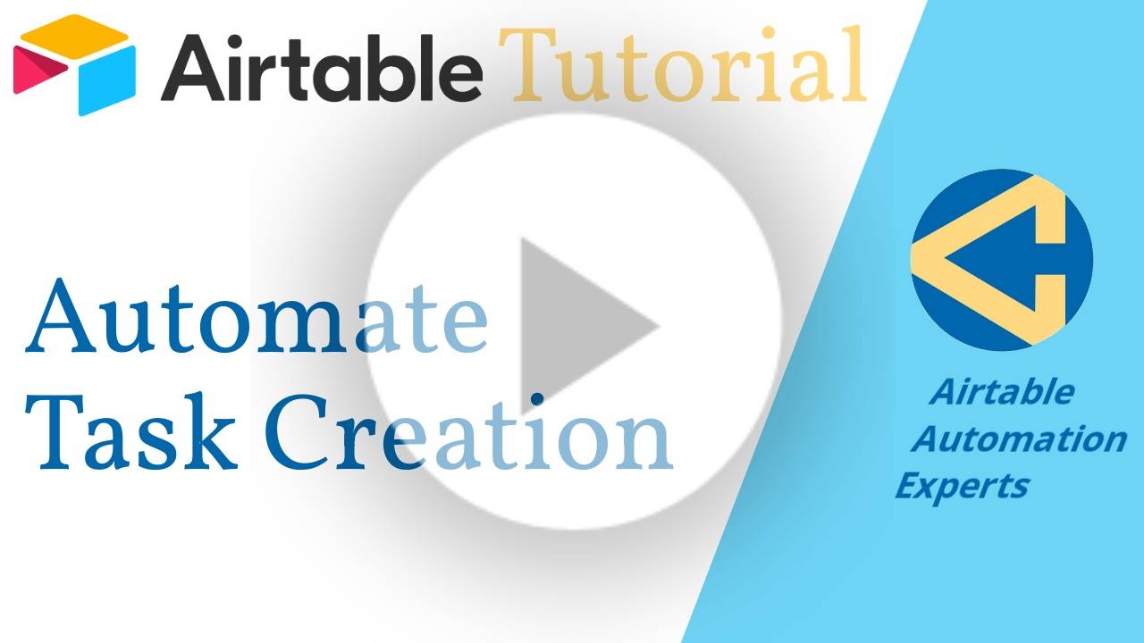 Automatically Create Tasks and Assign to a Project and Team Member