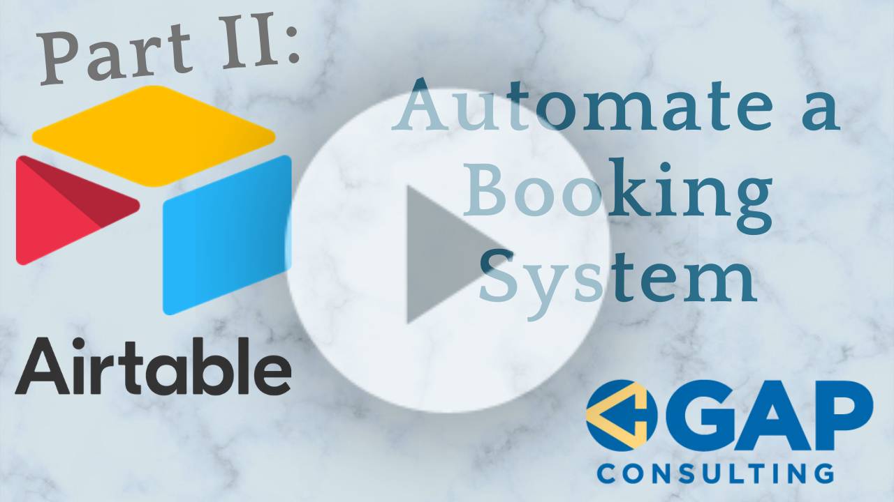 Create automated procedures to support a booking system database