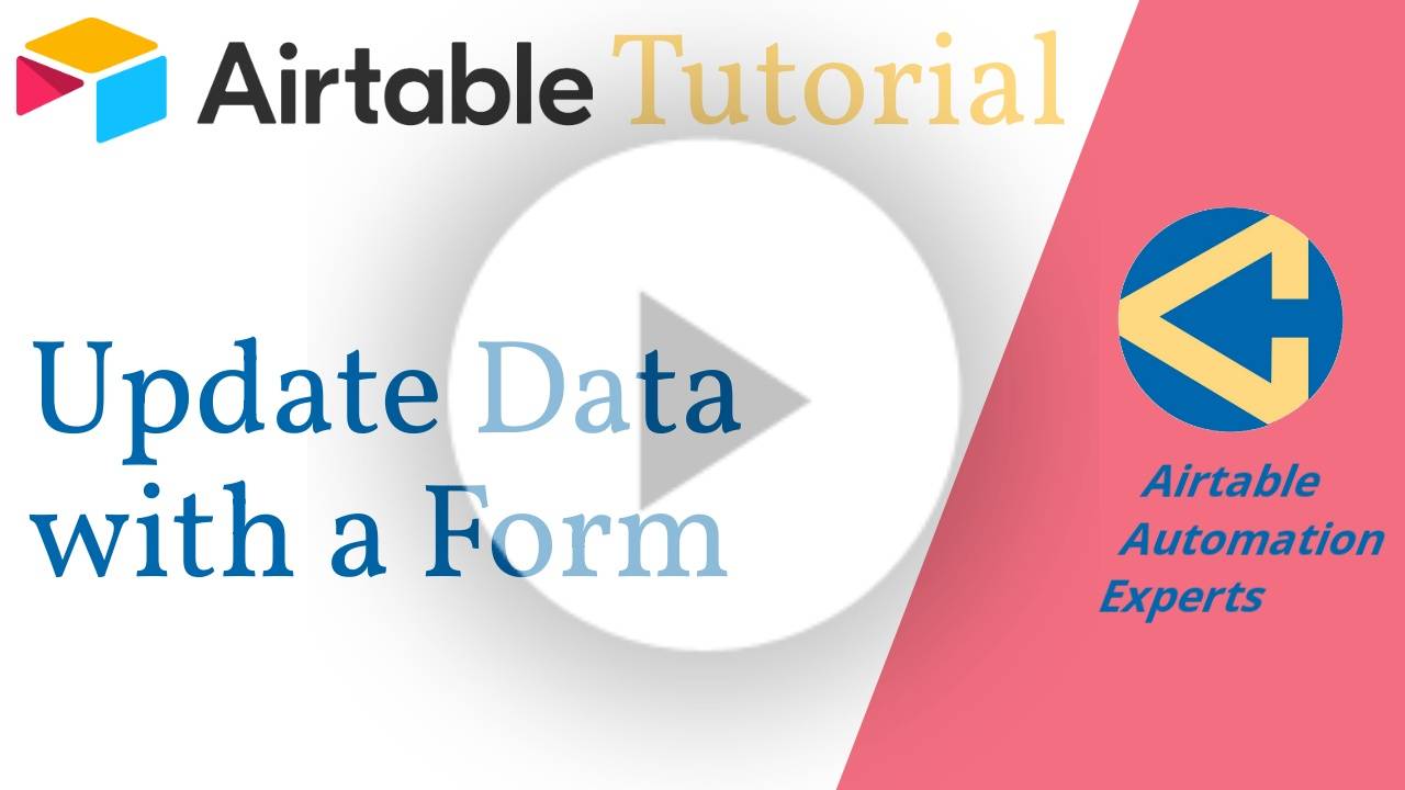 Learn the steps to update your Airtable base through a form submission