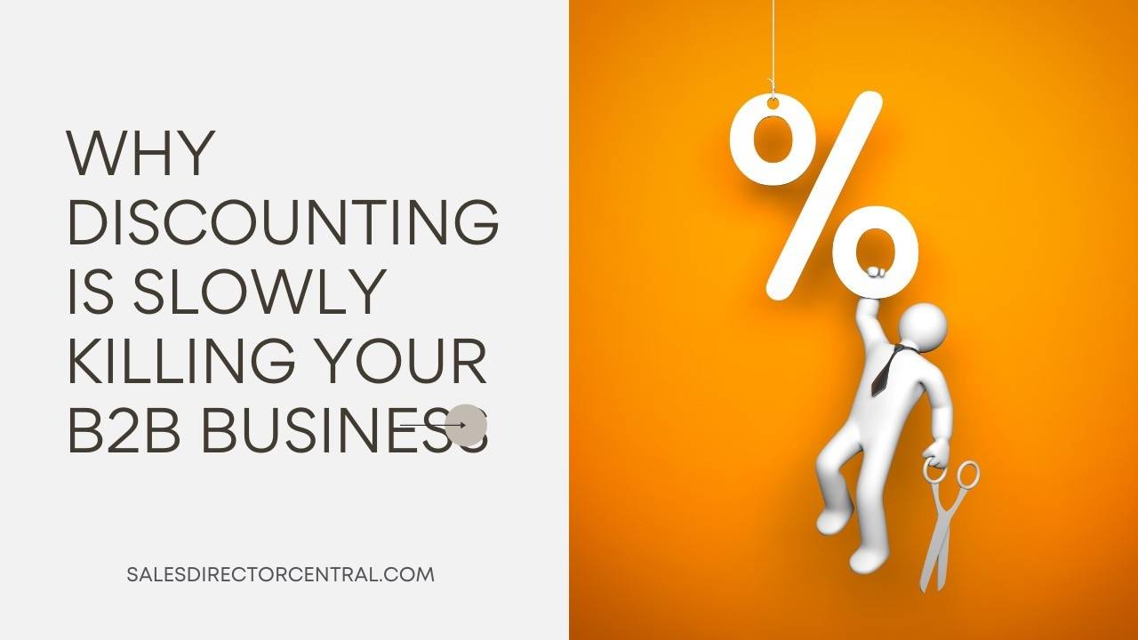Why discounting is slowly killing your B2B business