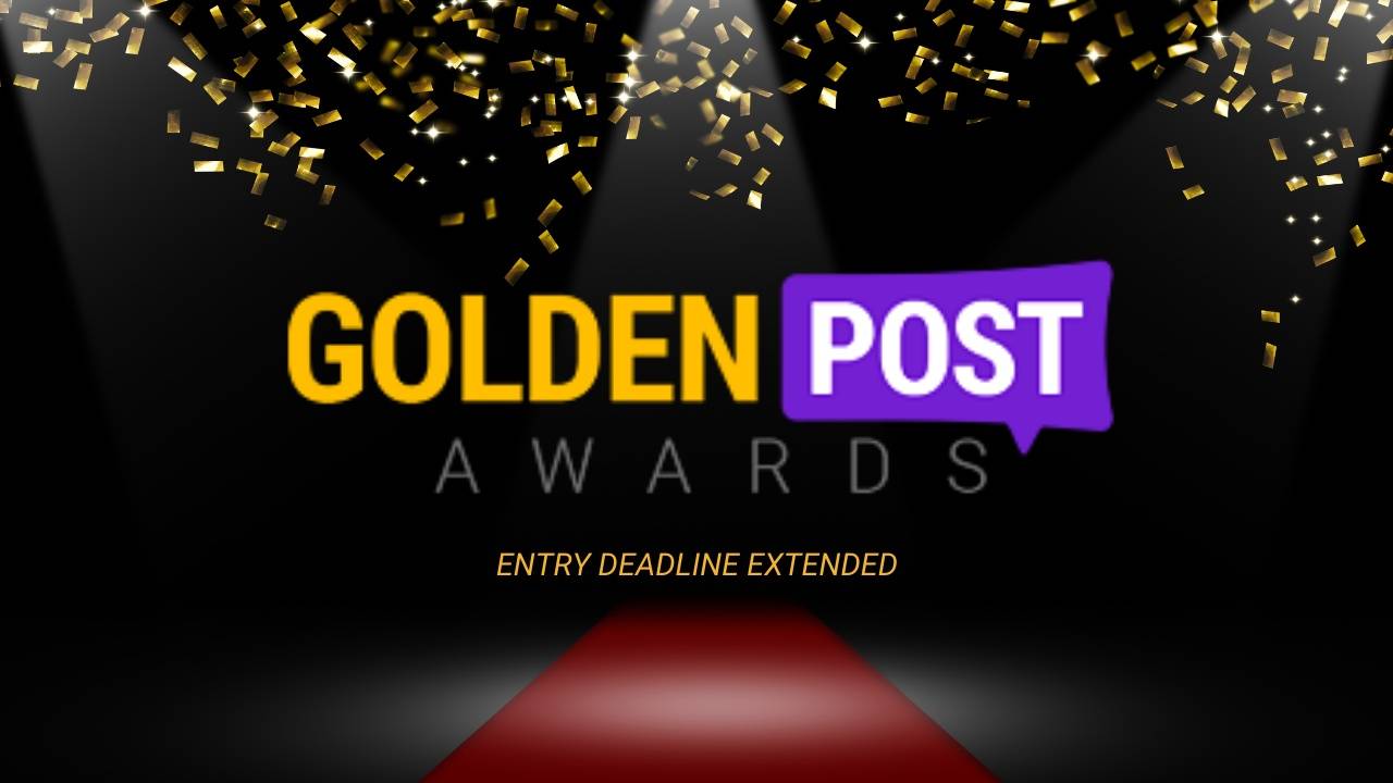 Golden Post Awards nominations extended! How to enter