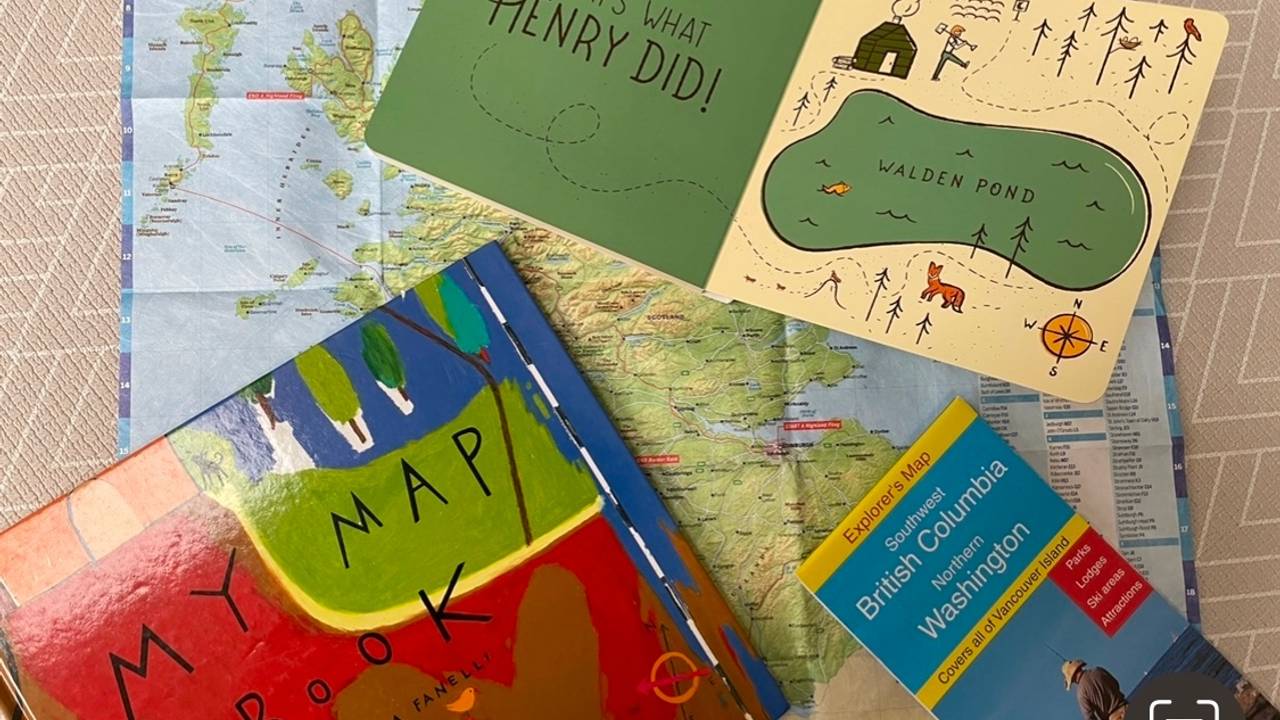 Developing a love for maps!