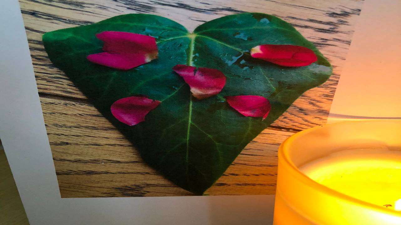 Nature Play for Valentines Day