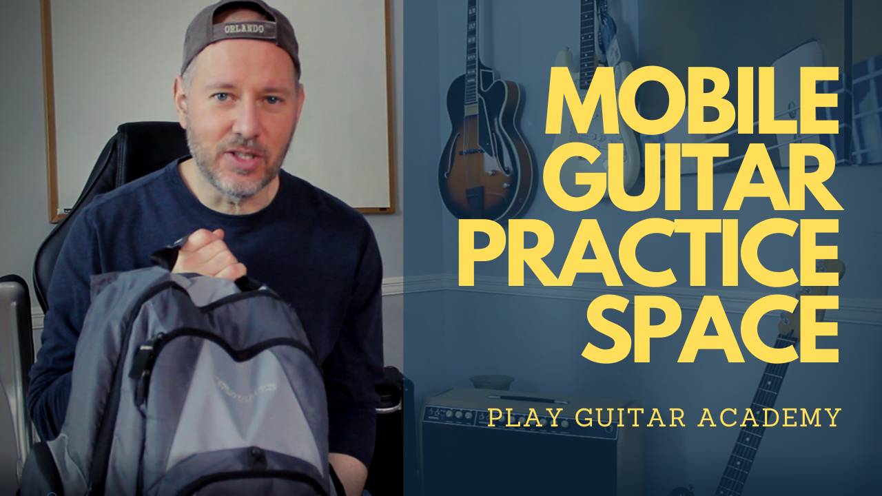 Mobile Guitar Practice Space...Complete Setup