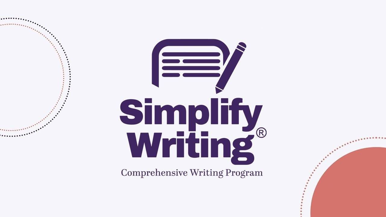 The Simplify Writing® Curriculum | Choose a Program