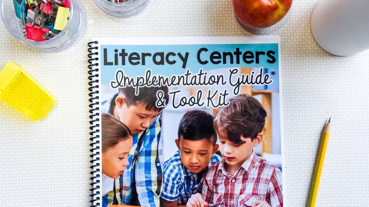 Sign up for my free literacy centers guide!