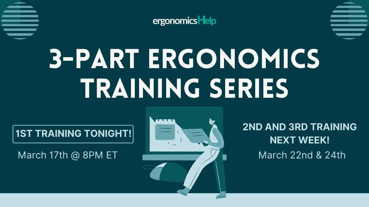 3-Part Training Series Starts Tonight!