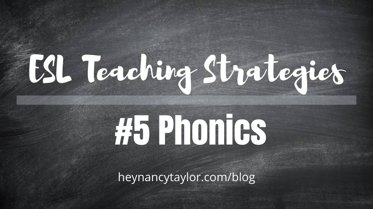 Using Phonics in the Online ESL Classroom