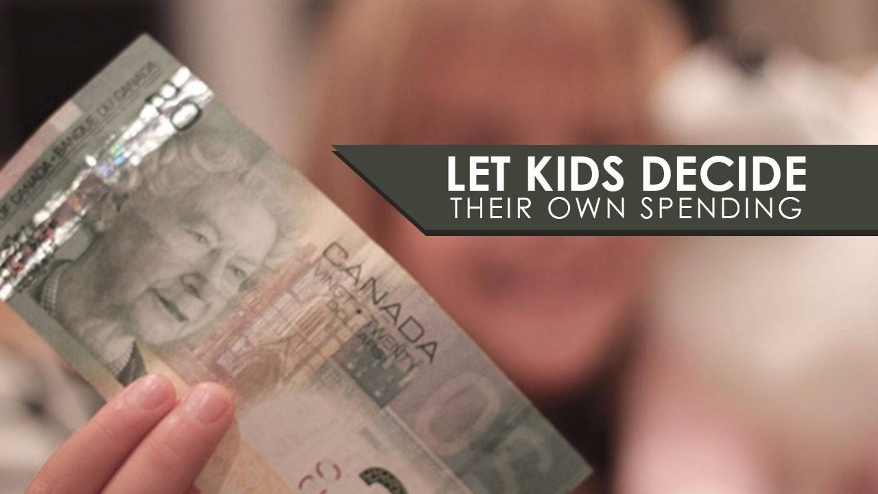 Let Kids Decide Their Own Spending