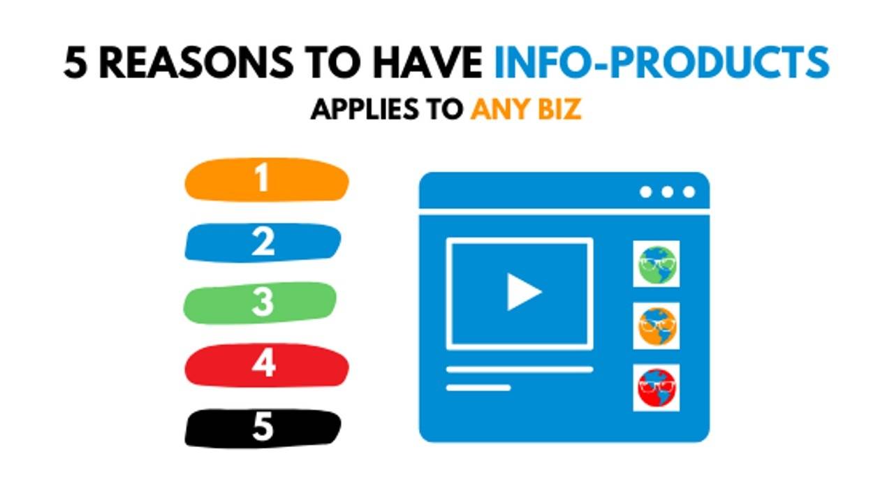 5 Reasons to Add Info-Products to Your Business