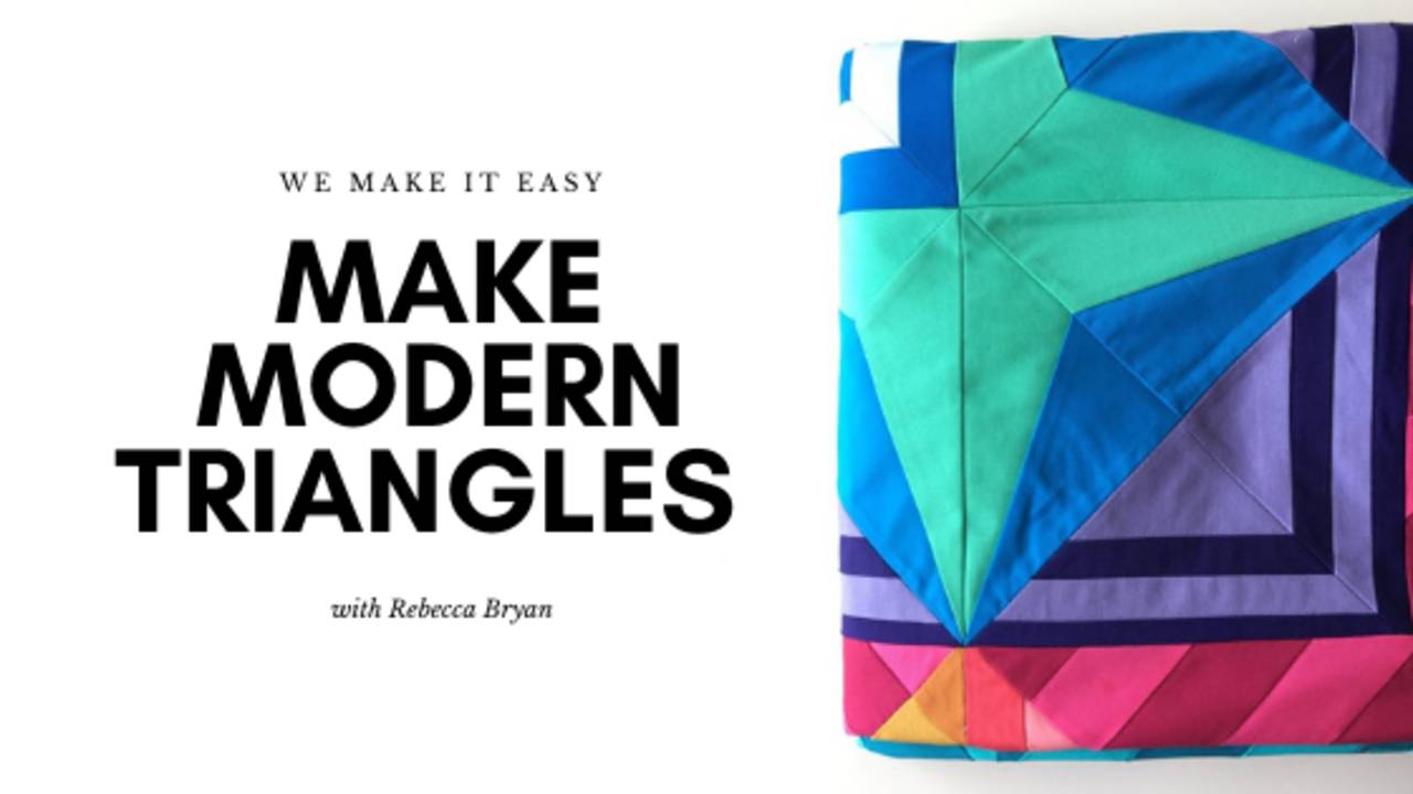 Make Modern Triangles