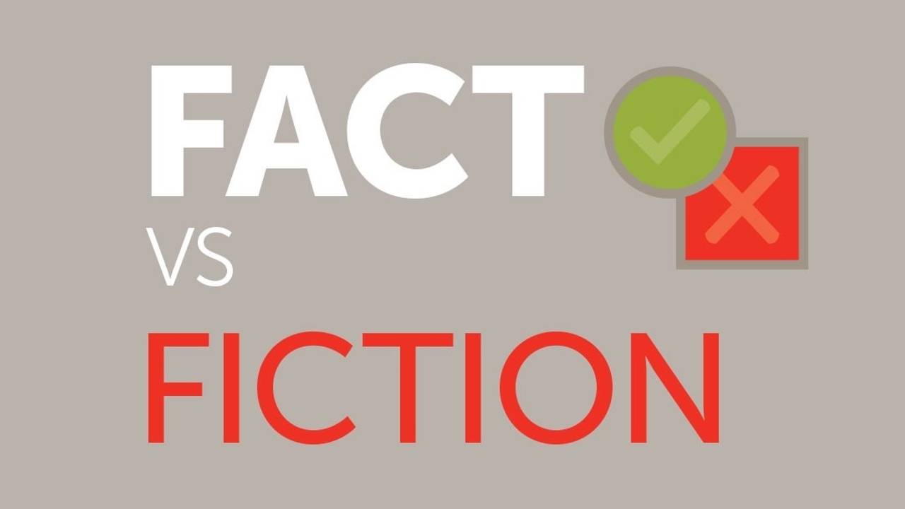 Please don't let my facts get in the way of your fiction!