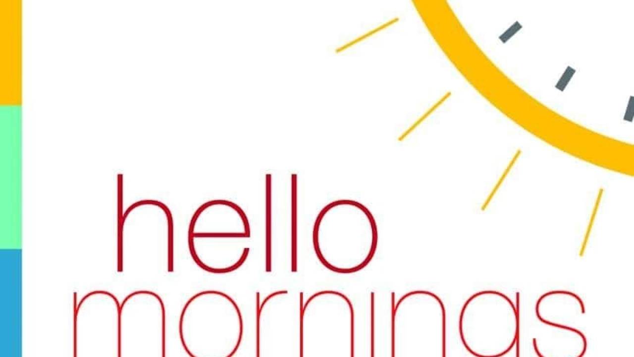 Hello Mornings Book