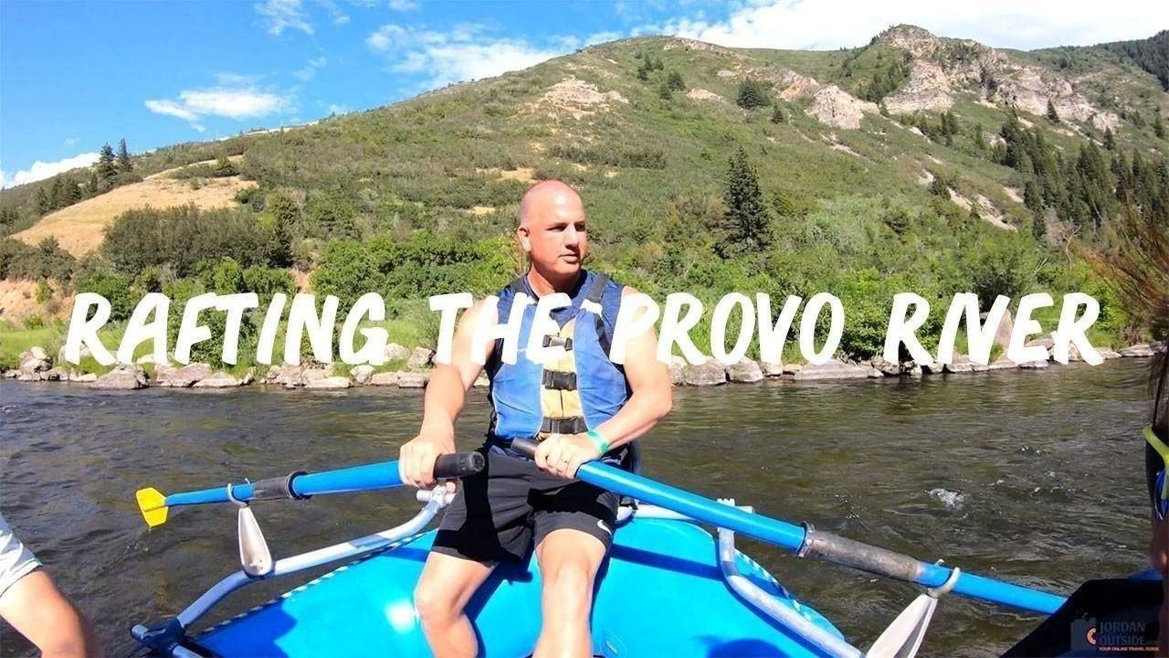 Rafting the Provo River through the Mountains | Jordan Outside