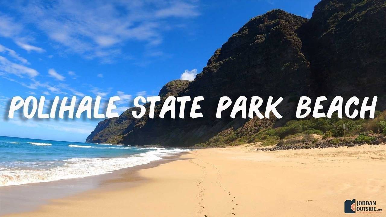 The best beach at Polihale State Park Beach in Kauai