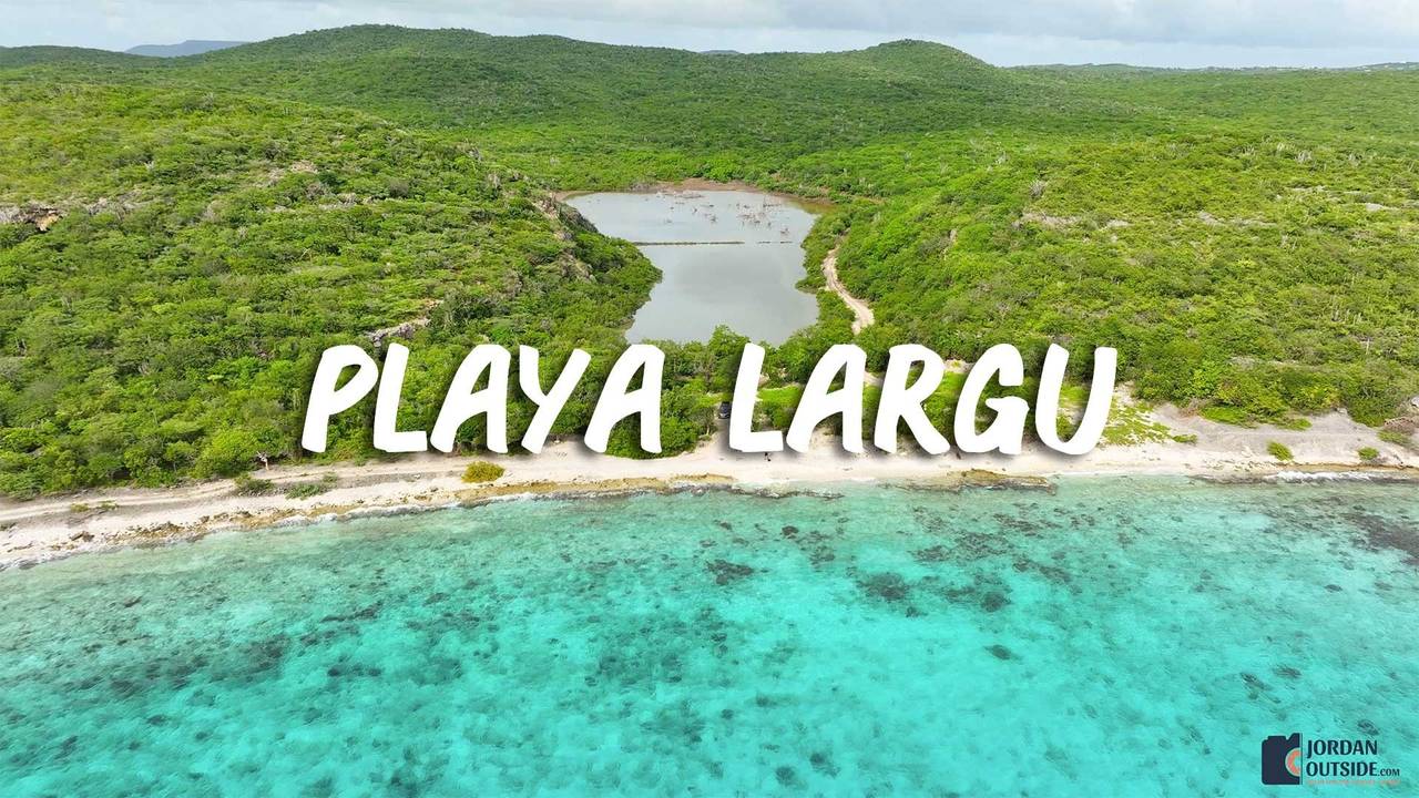 Playa Largu, Curacao - Great snorkeling at a remote beach (Dirt Roads)
