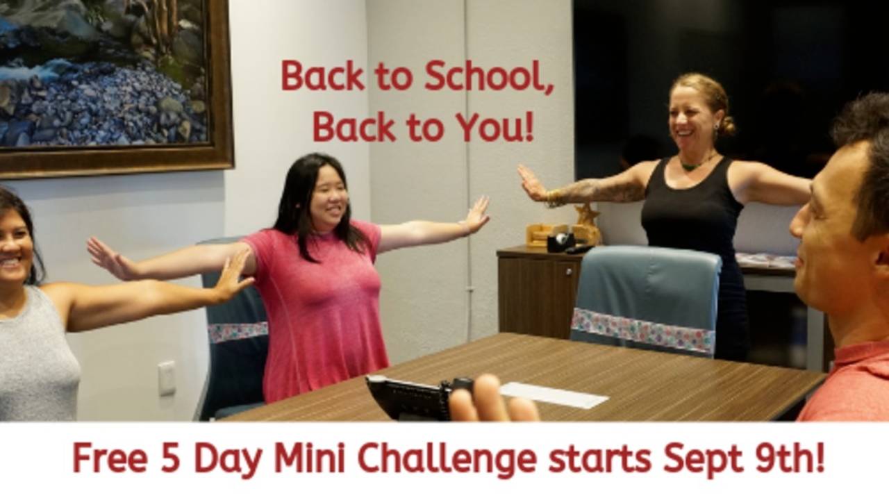 Back to School, Back to You FREE Challenge!