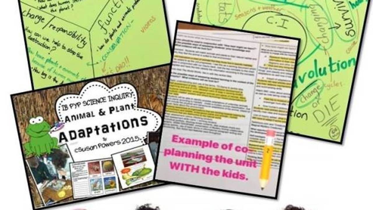 Planning the IB PYP Unit ……with the Kids!