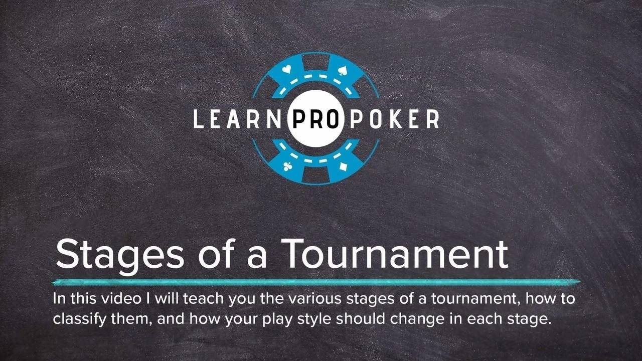 Stages of a Tournament