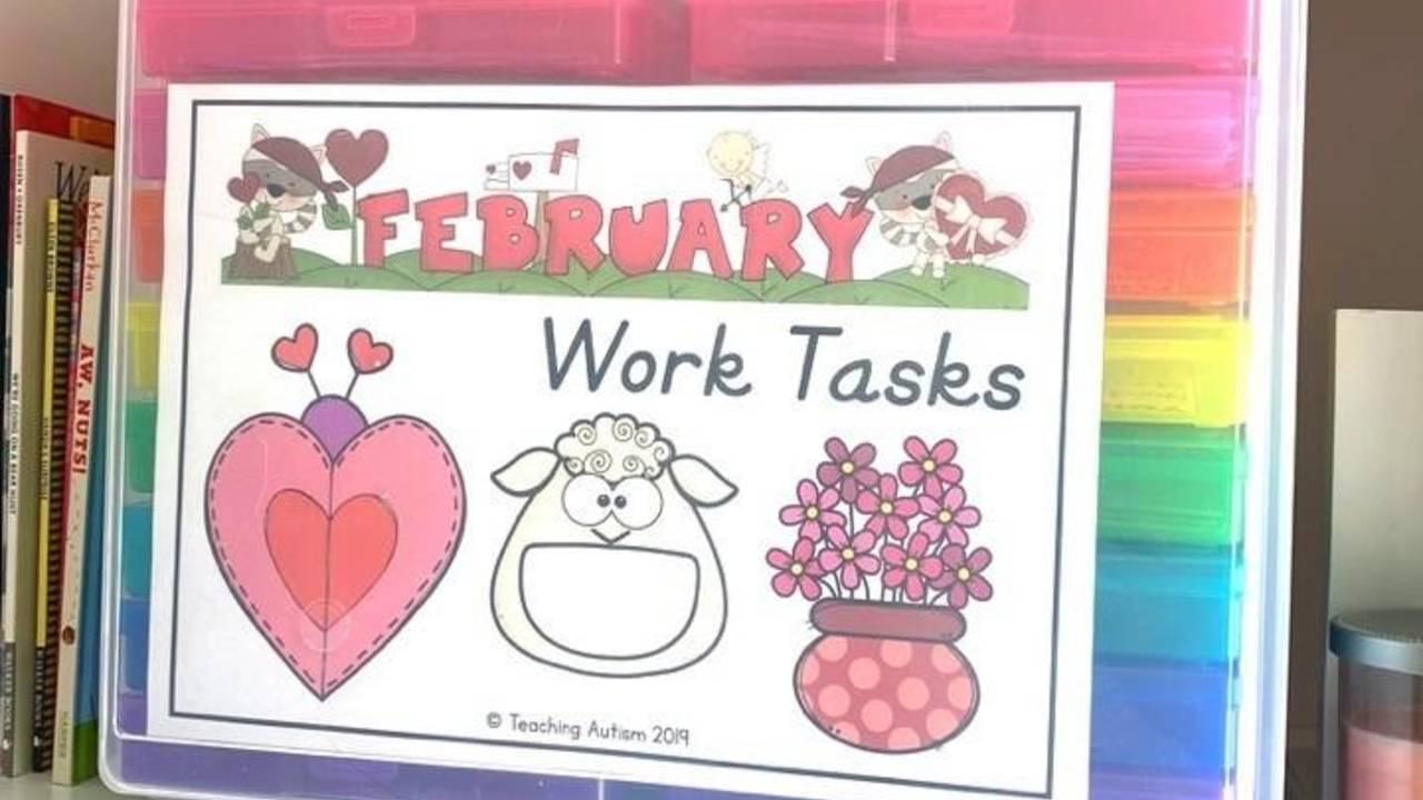 Free Beginners Guide to Task Boxes fo Autism and Special Education