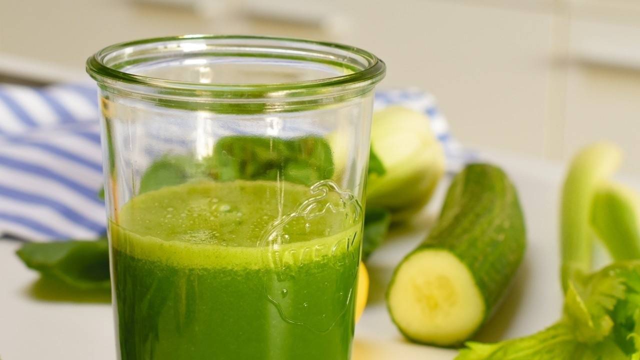 RECETA: Jugo Verde Para Bajar de Peso & Más Energía