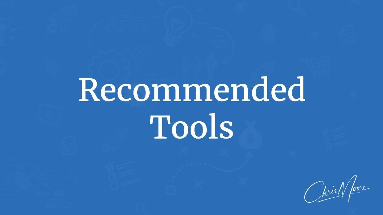 Recommended Tools