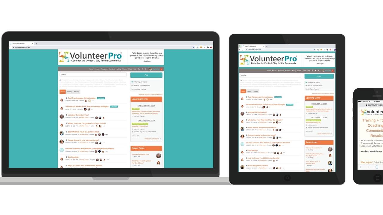 VolunteerPro Membership Waitlist