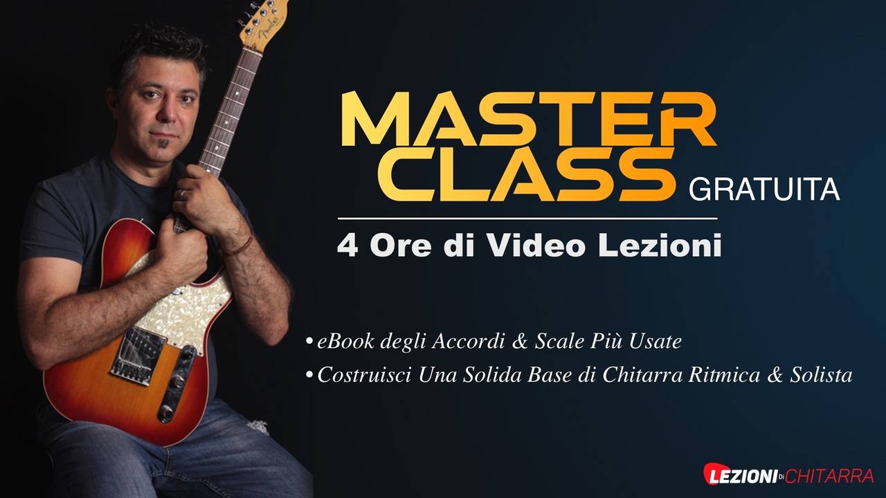 Masterclass Gratuita di Chitarra Acustica & Elettrica