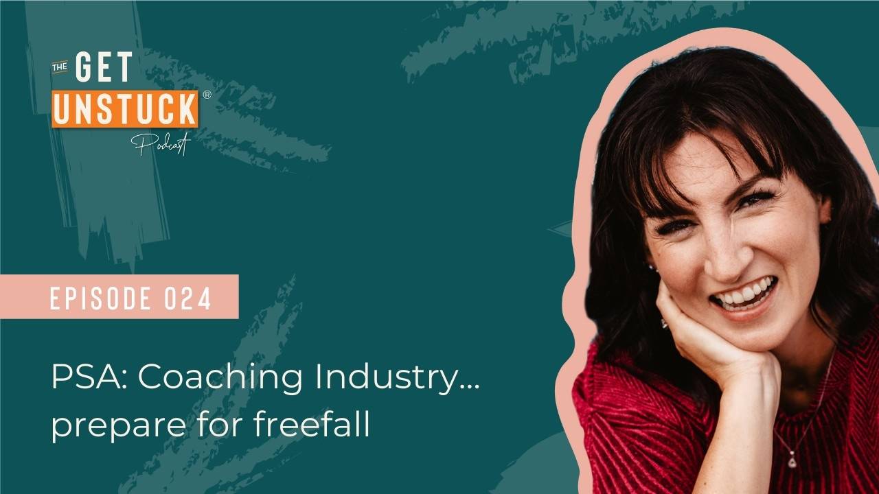 024: PSA: Coaching Industry...prepare for freefall