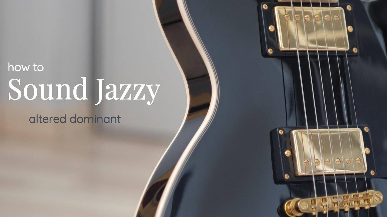 Jazz Guitar Blues: How to Sound Jazzy with the VI Chord