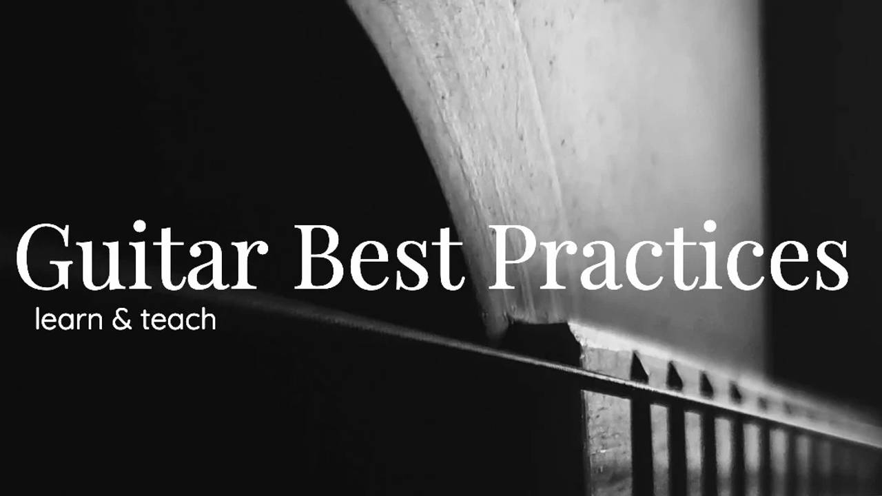 Best Practices for Learning and Teaching Jazz Guitar