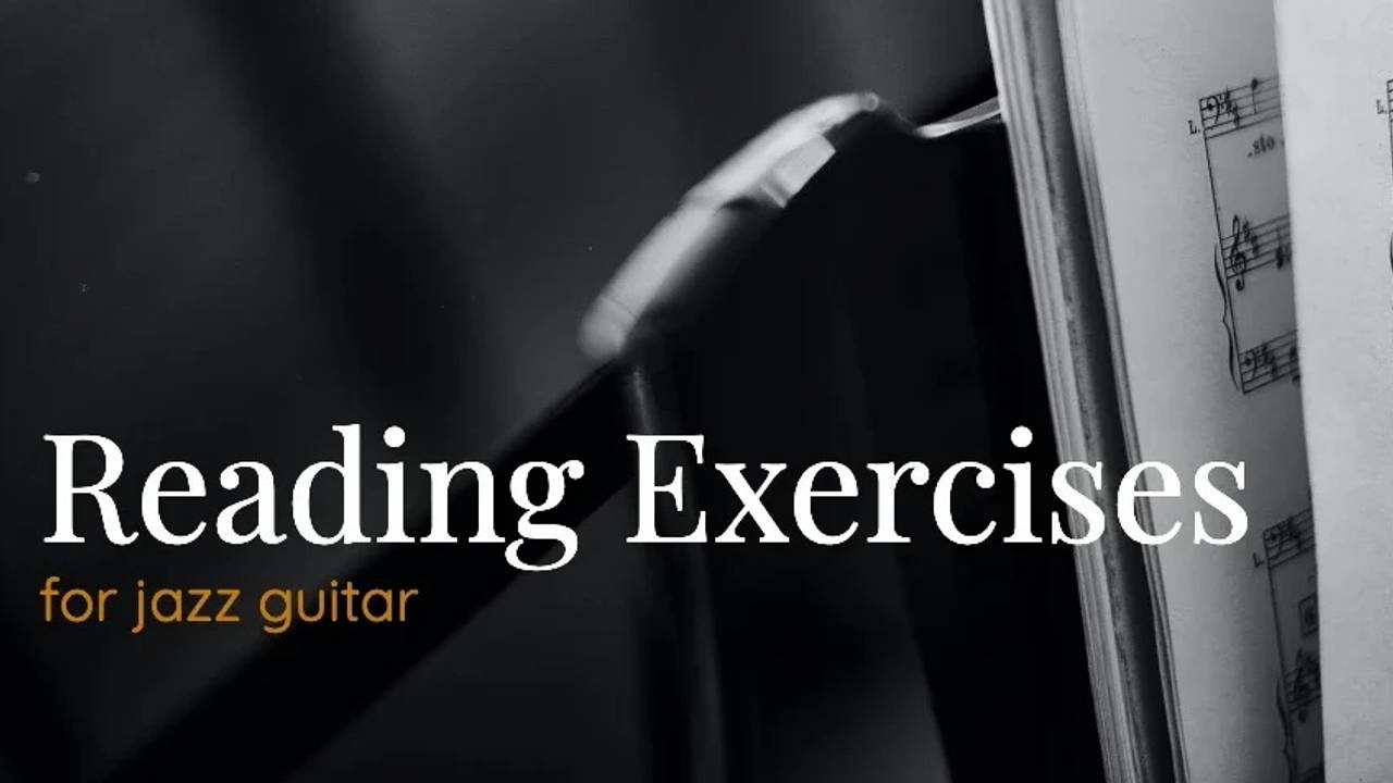 Reading Exercises for Jazz Guitar