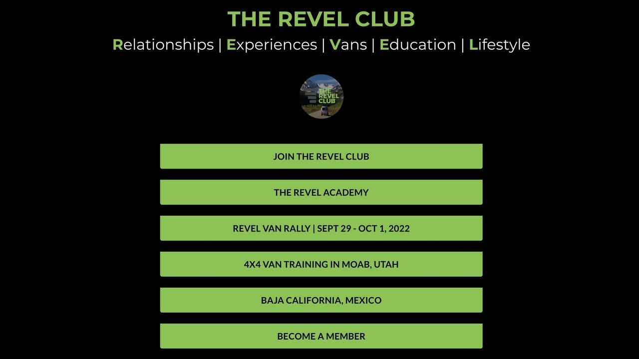 THE REVEL CLUB - Links