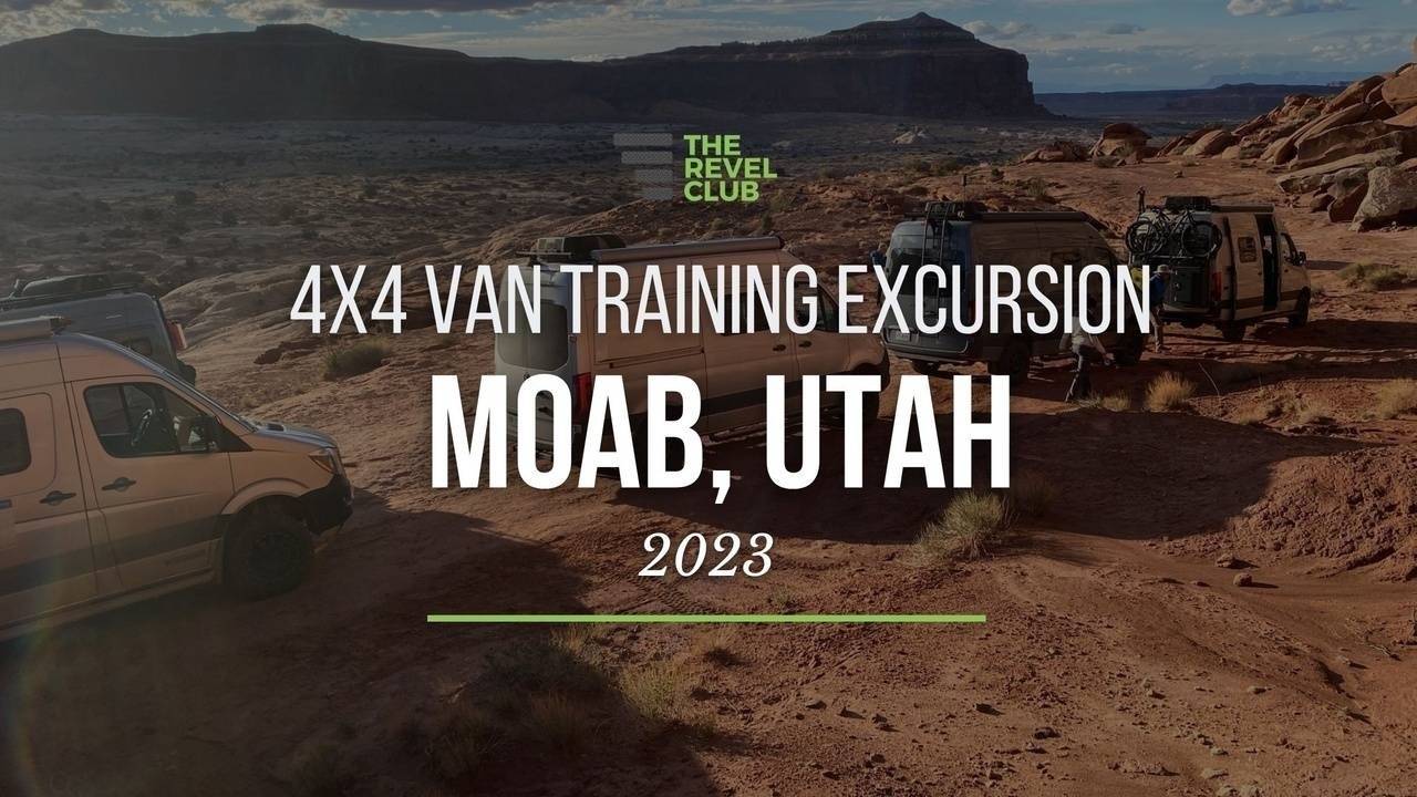 MOAB 4x4 Van Training 2023