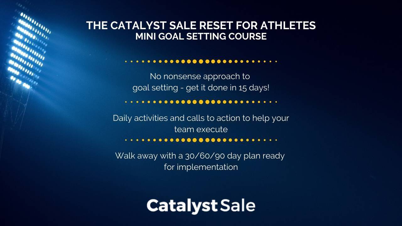 The Reset - Goal Setting and Execution for Athletes