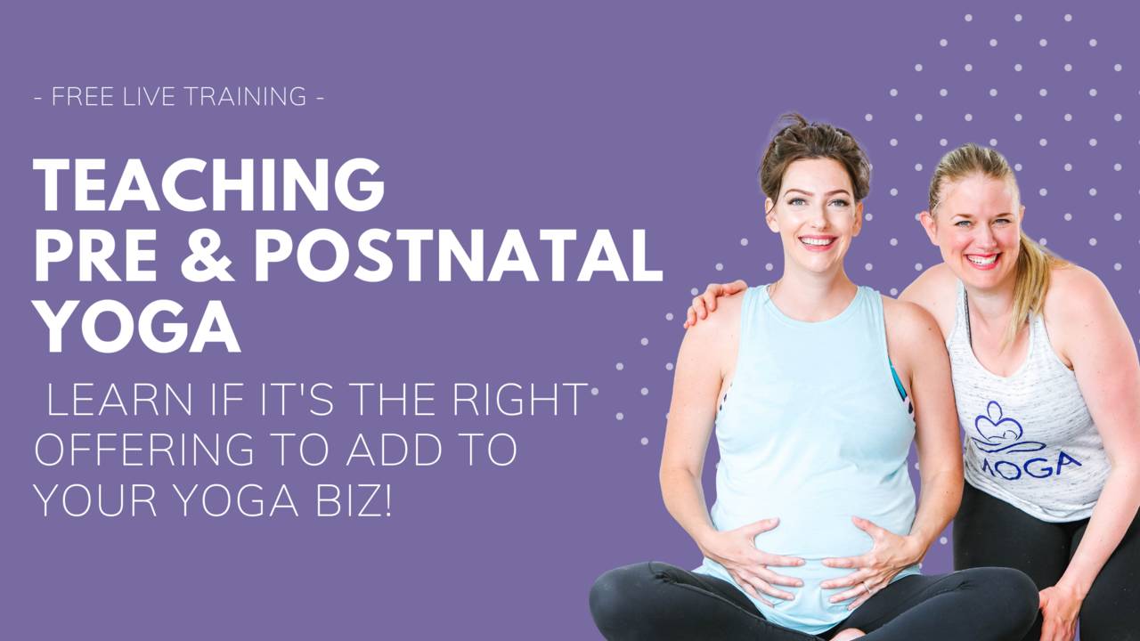 To teach or not to teach pre and postnatal yoga?