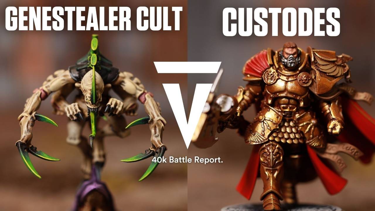 New Codex Custodes vs GSC: Warhammer 40K Battle Report