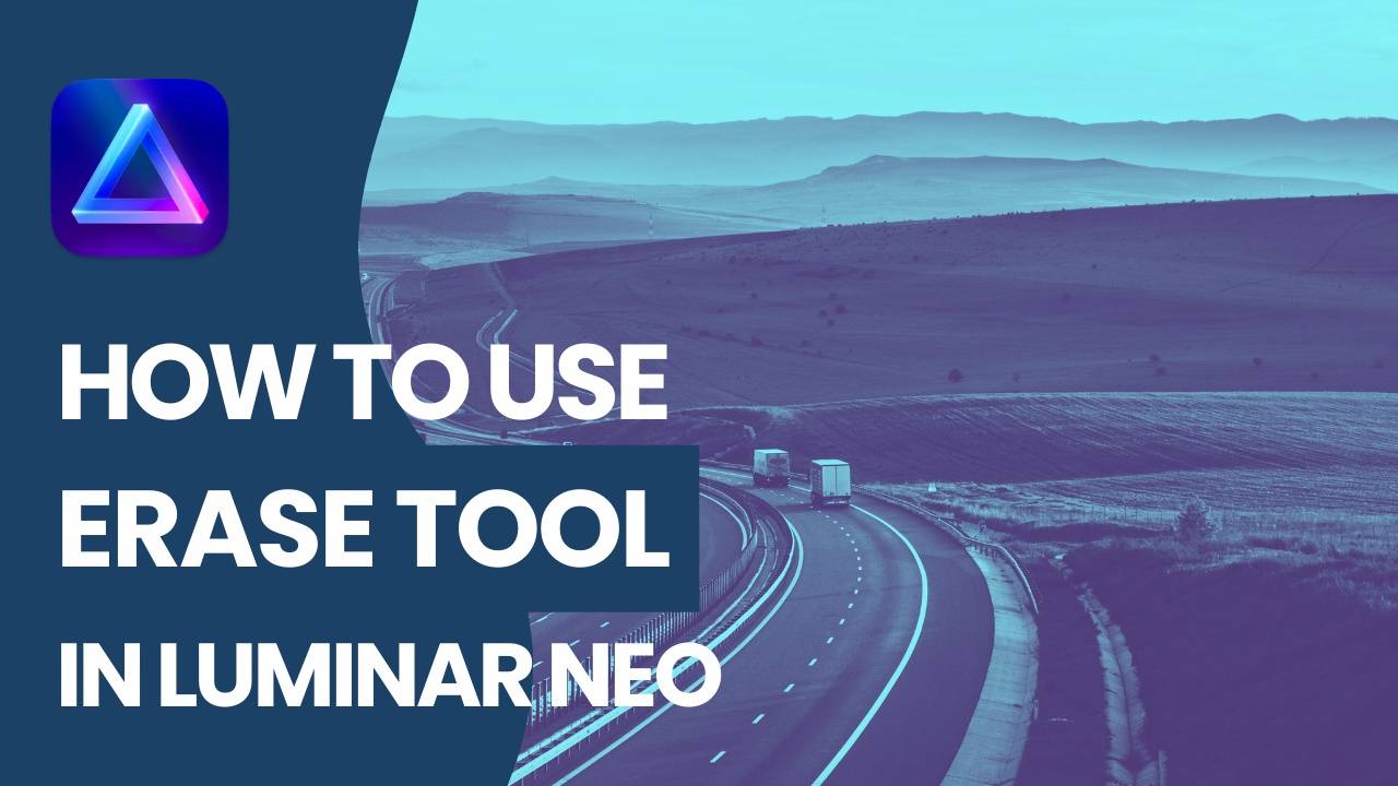 Luminar NEO: How to use the Erase Tool