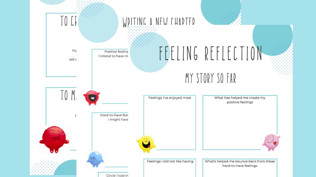 Free Feeling Reflection to help students build emotional intelligence