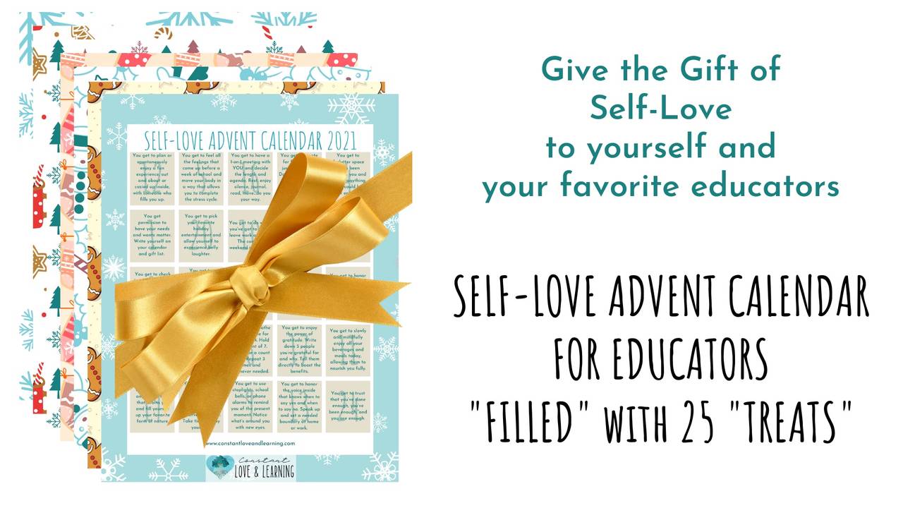 2021 Self-Love Advent Calendar to Support Educator Well-being