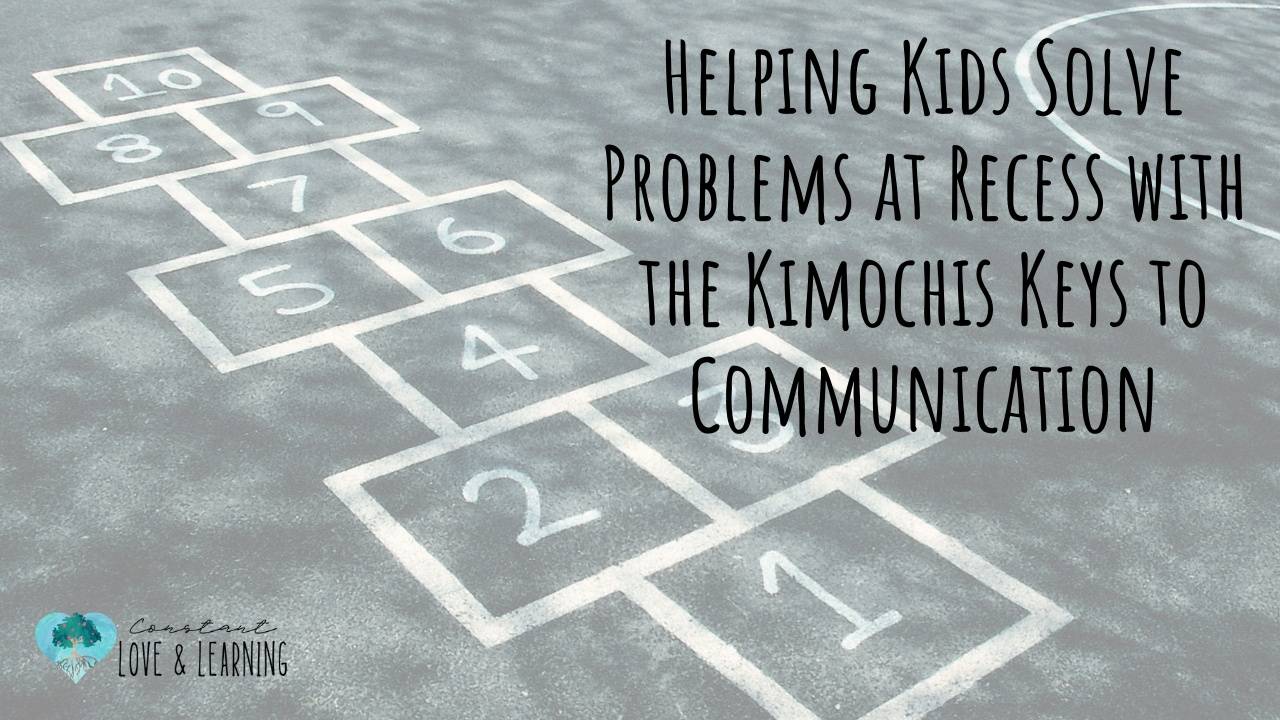 Helping Kids Solve Problems at Recess with Keys to Communication